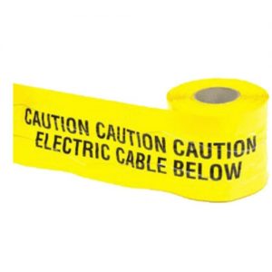 Red Danger Buried LV Cable Below ADDC Warning Tape 300mm X 270 Meter ...